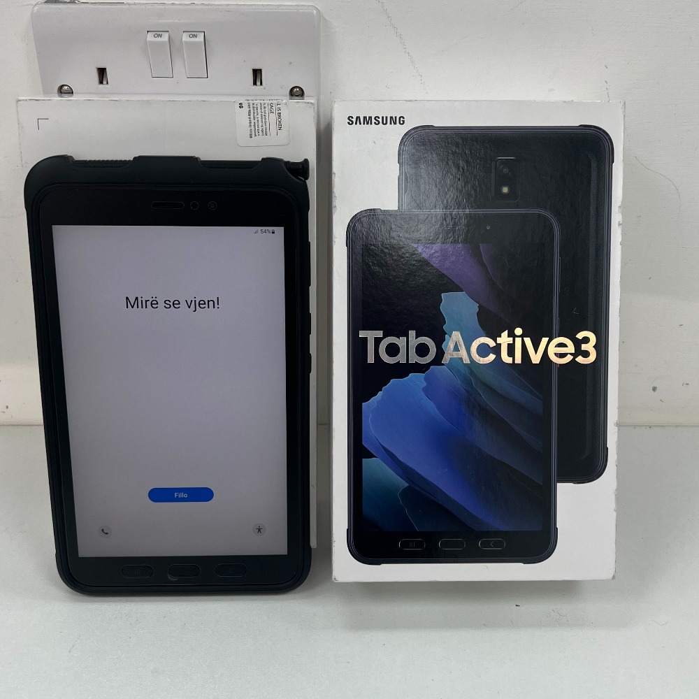 Pre-owned Samsung Galaxy Tab Active3 64GB SM-T575 4G **Boxed** - Own4Less